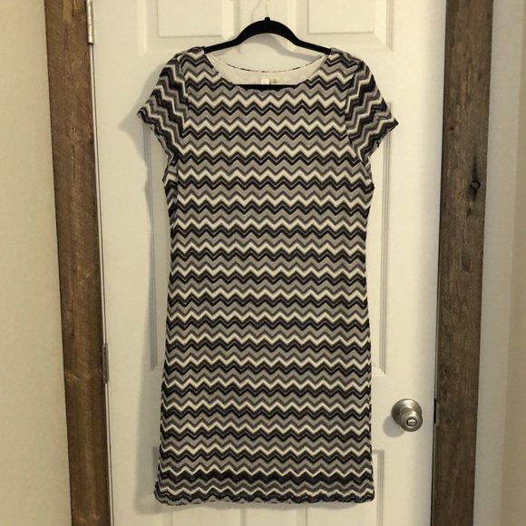 Tacera | Dresses | Chevron Shift Dress | Poshmark